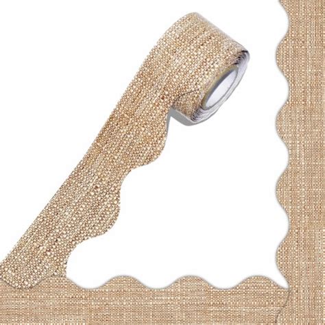 Bulletin Board Borderslinen Style Pattern 60 Feet Kroger