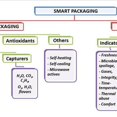 Classification Of Smart Food Packaging Described In This Review
