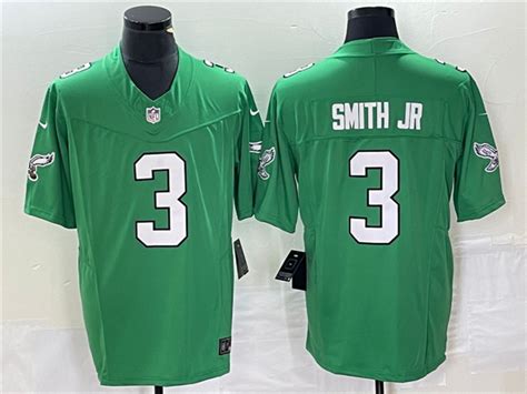 Philadelphia Eagles 3 Nolan Smith Kelly Green Vapor Fuse Limited