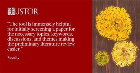 Simplify Your Reviews With Jstors Ai Tool Jstor Posted On The Topic