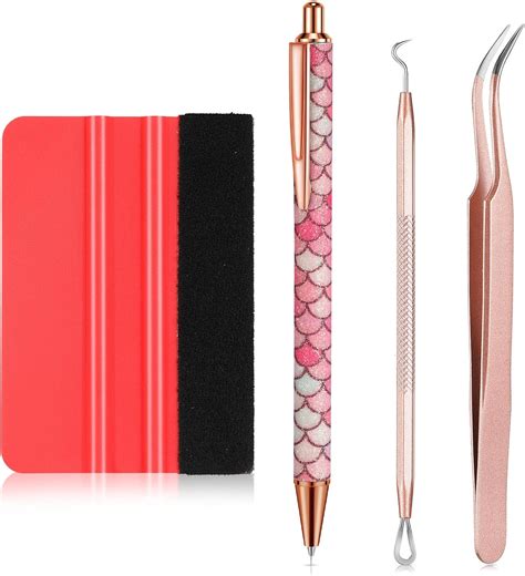 Buy 4 Pcs Pin Pen Weeding Tool Craft Vinyl Weeding Tool Kit Includes