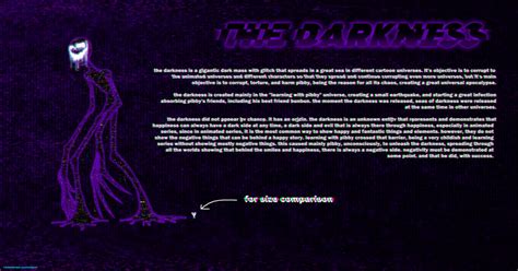 The Darkness Fan Made Biography Pibby By Pokendereltaun On Deviantart