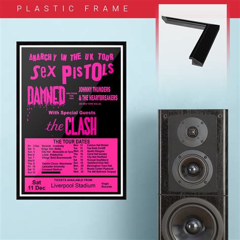 Sex Pistols With The Damned And Johnny Thunders And The Heartbreakers And Th Posteralley