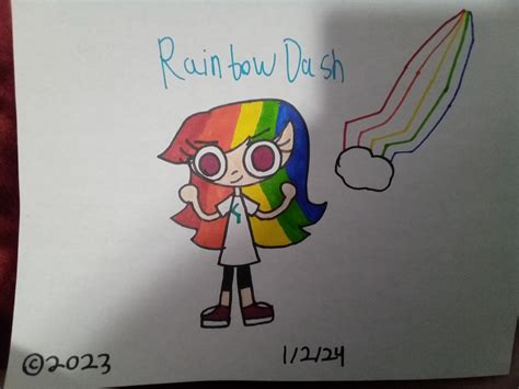 How To Draw Human Rainbow Dash How To Draw Human Rainbow Dash