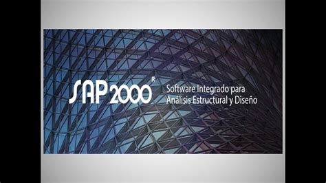 Sap2000 Shell Youtube