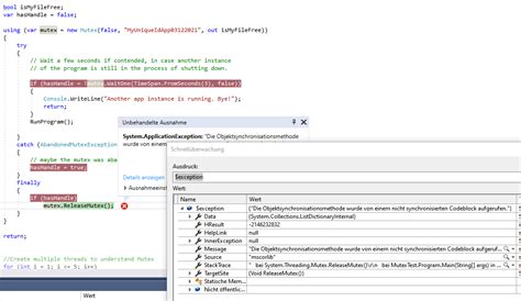 C Mutex Timeout Networked Applications Microsoft Qanda