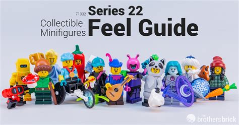 Lego Collectible Minifigures 71032 Series 22 Feel Guide [review] The