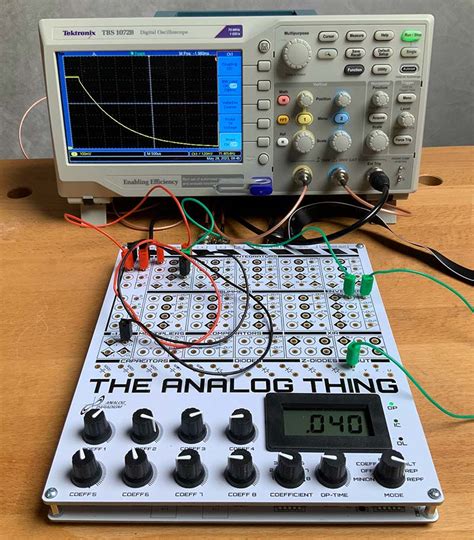 Analoghybrid Computing With The Analog Thing Computer Servo Magazine