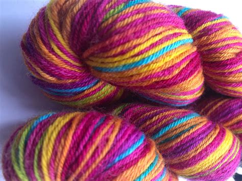 Fab Funky Fibres Self Striping Hand Dyed Yarn Seam Haberdashery