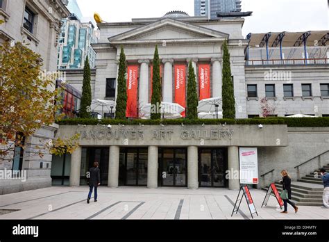 Vancouver Art Gallery In The Former Main Courthouse Bc Canada Stock