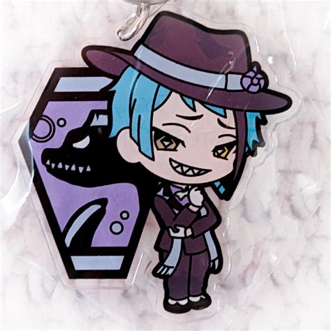 Jade Leech Disney Twisted Wonderland Anime Chibi Acrylic Keychain
