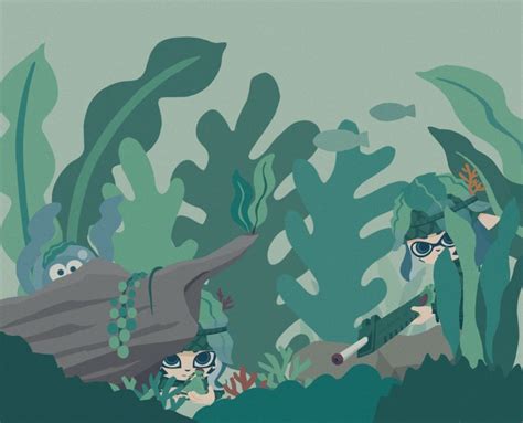 Sprikasan Inkling Girl Inkling Player Character Jellyfish Splatoon