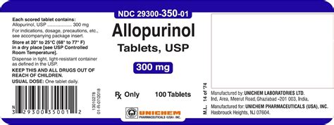 Allopurinol Fda Prescribing Information Side Effects And Uses