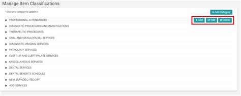 How Do I Edit Item Classifications Global Health
