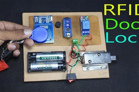 Building A Smart Rfid Door Lock System With Arduino Jeslock Workshop