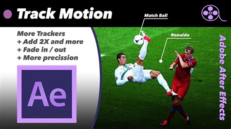 Track Motion Adobe After Effects CC Tracking Multiple Objects Tracking AE YouTube
