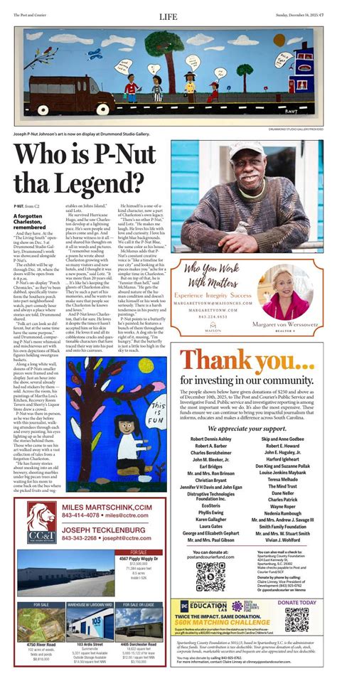 Page C7 E‑paper The Post And Courier Full Digital Scs Top Newspaper