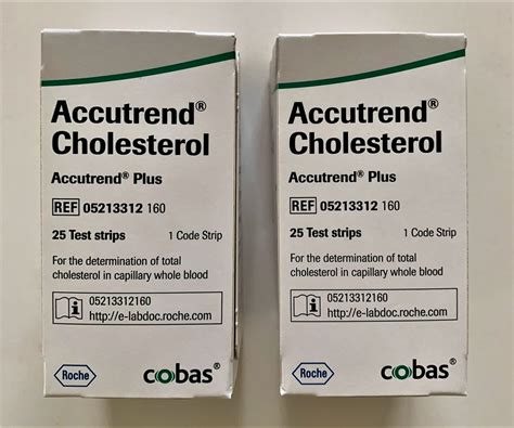 Accutrend Plus Cholesterol Meter Starter Kit Includes Meter 50