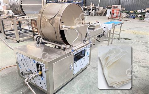 Gelgoog Lumpia Popiah Skin Making Machine Manufacturer