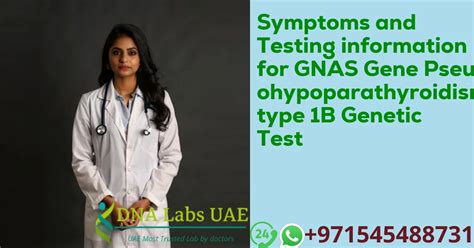 Symptoms And Testing Information For Gnas Gene Pseudohypoparathyroidism