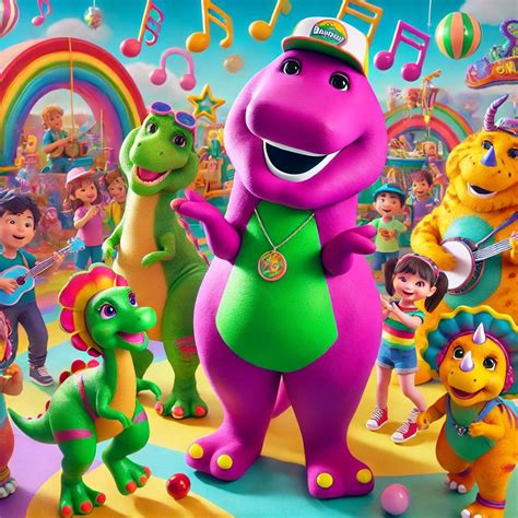 ️ La Gran Aventura De Barney Y Sus Amigos Crea Cuentos Personalizados Gratis