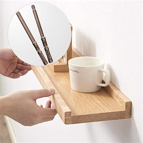 Concealed Floating Shelf Bracket 6 Pieces Concealed Bracket Heavy Duty