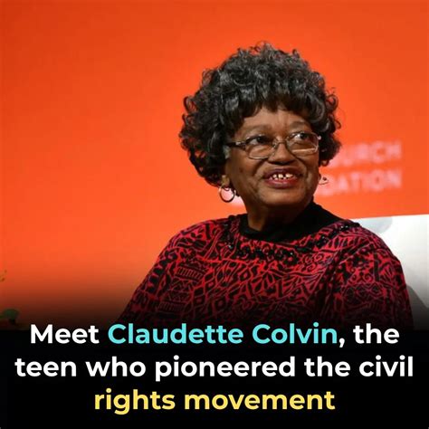 Meet Claudette Colvin The Teen Who Pioneered The Civil Rights Movement