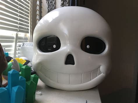 Sans Mask From Undertale Da Totallyaddicted Scarica Il Modello Stl