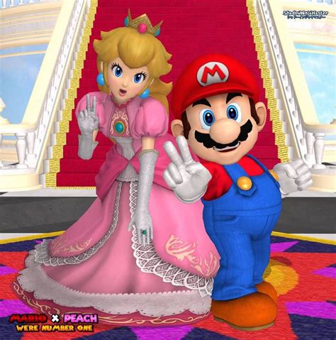 Mario X Peach Were Number One By Shadowninjamaster On Deviantart