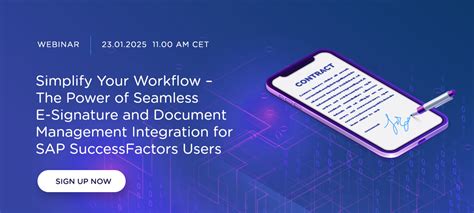 Simplify Your Workflow The Power Of Seamless E Signature And Document