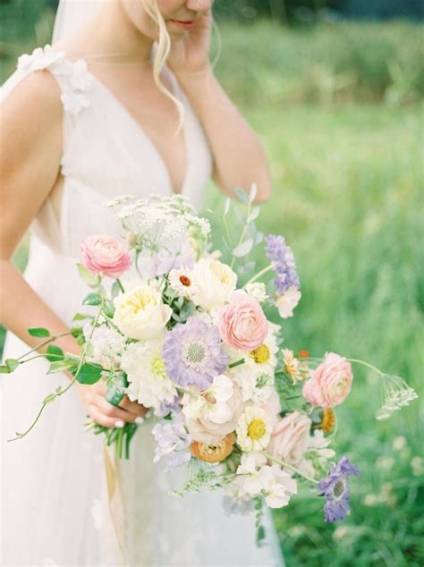 Pastel Wedding Bouquet 60 Photos