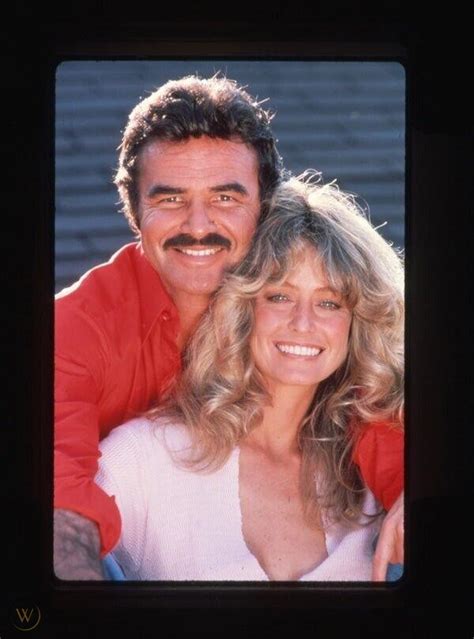 Cannonball Run Farrah Fawcett Burt Reynolds Original 35mm Transparency