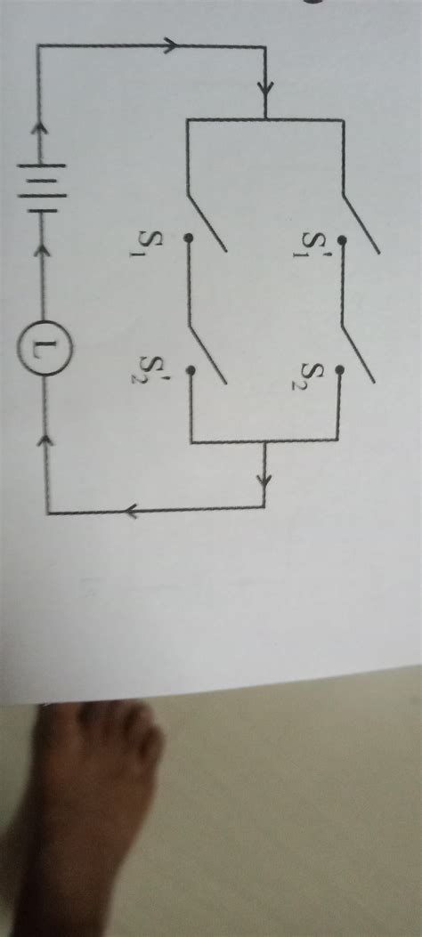 Circuit Diagram With Switches The Circuit Diagram Shows Four Switches Lab