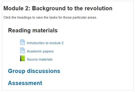 31 Organize Your Content Into Moodle Sections