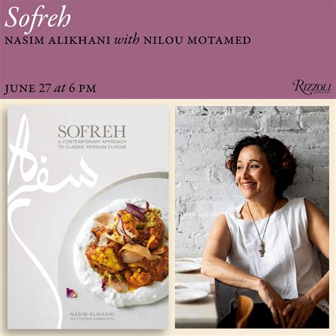 Rizzoli Bookstore Sofreh By Nasim Alikhani With Nilou Motamed