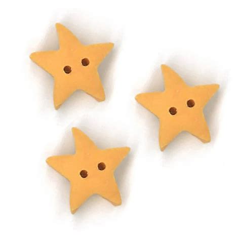 New Star Of Wonder Golden Star Button Set 100470