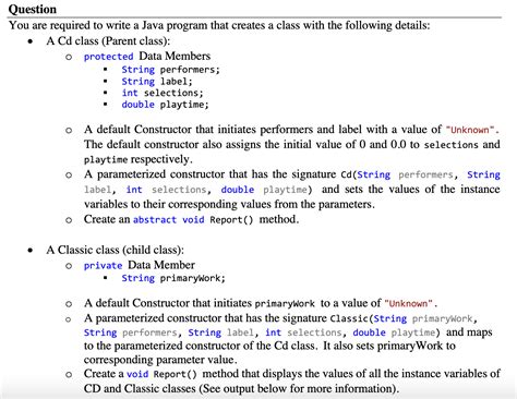 Solved U Are Required To Write A Java Program That Creates A Chegg