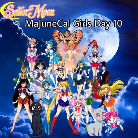 Majunecal Girl Day 10 Sailor Moon By Lyteandronic On Deviantart