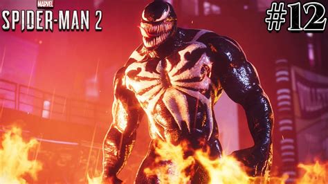 Venom Massacre ~ Spider Man 2 Ps5 Walkthrough Part 12 Youtube