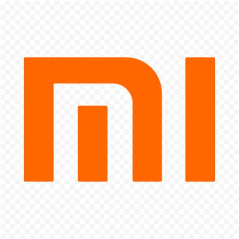 Orange Mi Xiaomi Icon Logo Png Image Mi Logo Png