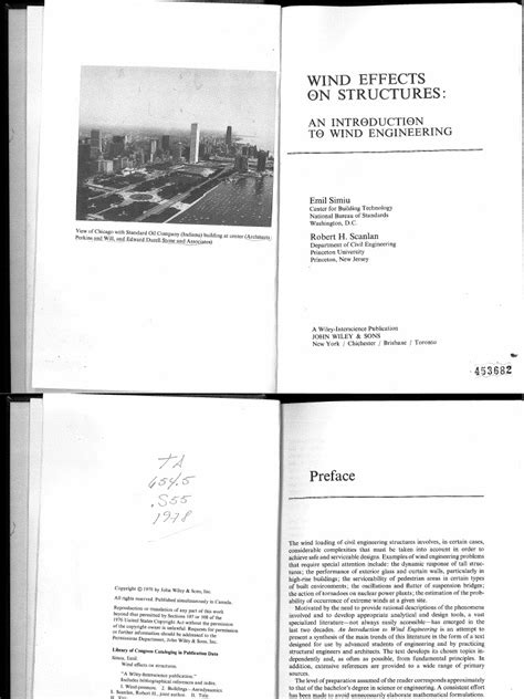Wind Effects On Structures Simiu Scanlan 1978 Pdf
