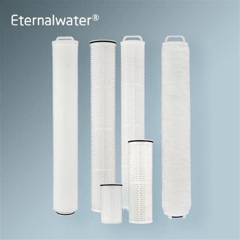 Depth Pp High Flow Pleated Filter Large Diameter For Sea Water