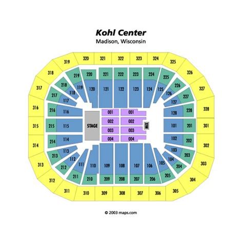 Seating At Kohl Center At Ryan Moorman Blog