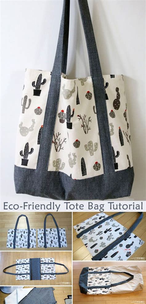 Eco Friendly Tote Bag Shopping Bag Pattern Tote Bag Pattern Tote