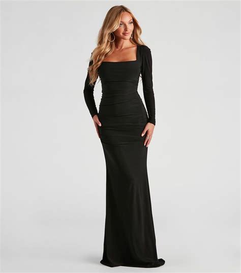 Florence Formal Long Mermaid Dress Long Mermaid Dress Ball Gowns