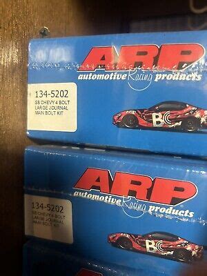 Arp 134 5202 Main Cap Fasteners 4 Bolt Main Sbc 350 400 Hex Ebay