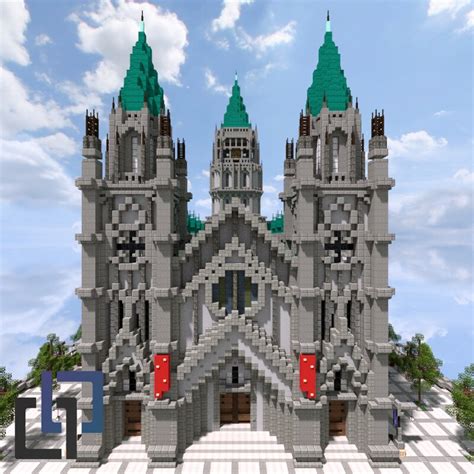 Genshin Impact Mondstadt Favonius Cathedral New Fantasy City Project
