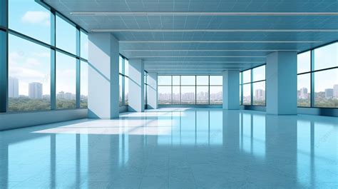 빈 바닥 및 사무실 건물의 현대적인 외관 3d 렌더링 건물 벽 벽돌 바닥 현대 건축 배경 일러스트 및 사진 무료 다운로드 Pngtree