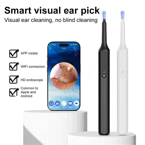 Insmart Wireless Wifi Ear Cleaner Intelligent Ear Pick With Camera