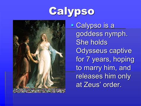 Goddess Calypso Symbol